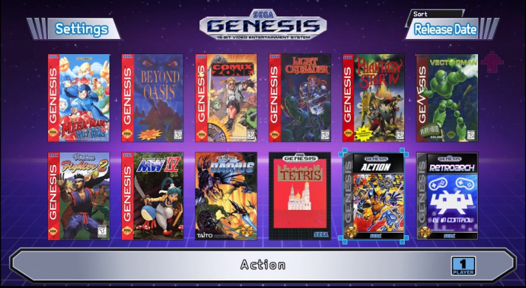 Hakchi Custom Folders 12 | SEGA Genesis Mini Mods